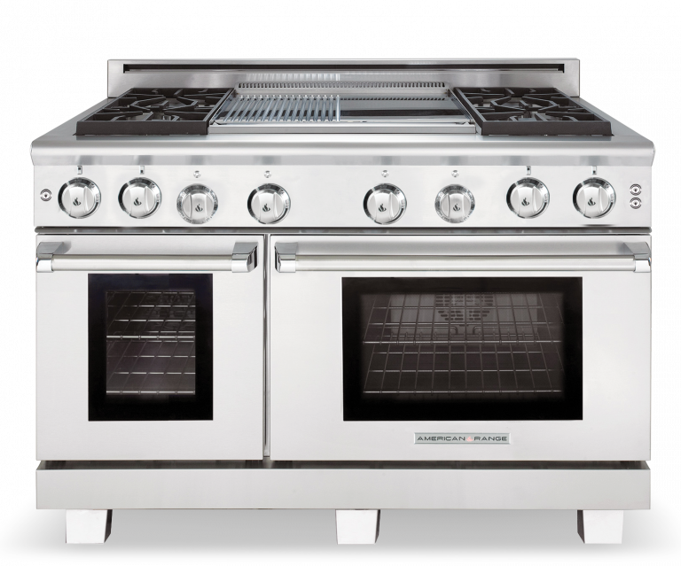 Iconica Freestanding Dual-Fuel Ranges | American Range Residential